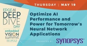 Deep Dive by Synopsys: Optimize AI Performance and Power for Tomorrow’s Neural Network ...