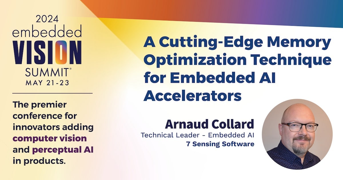 Arnaud Collard - 2024 Embedded Vision Summit