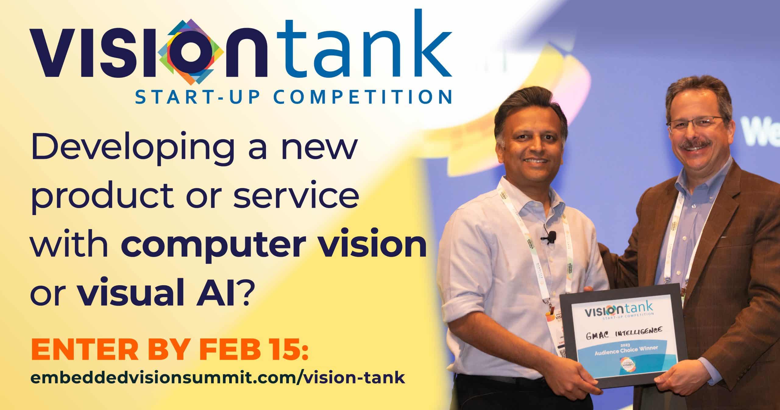 [BROKEN] 2023 Vision Tank Finalist Pitch Videos - 2025 Embedded Vision ...