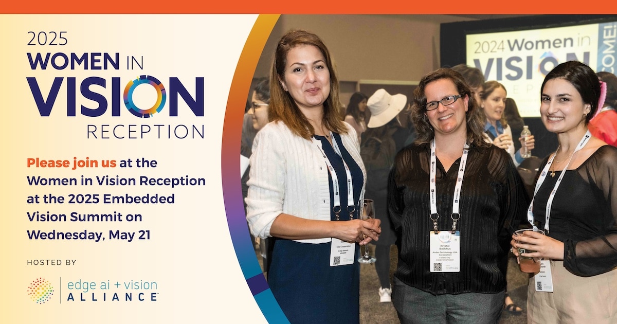 Women in Vision Reception - 2026 Embedded Vision Summit
